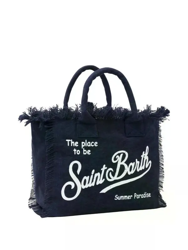MC2 SAINT BARTH Vanity Tote Bag - Blue