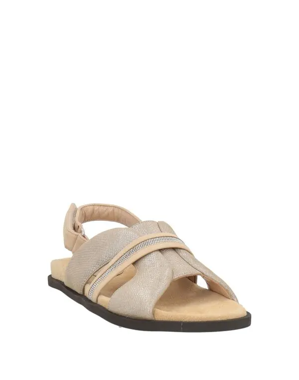 Peserico Leather Woven Slingback Sandals