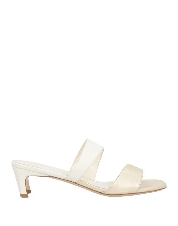 Peserico Metallic Leather Sandals