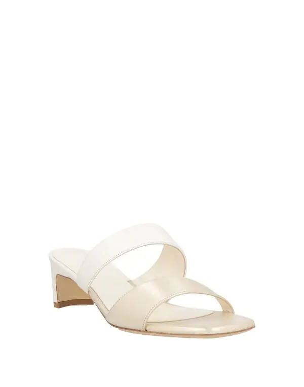 Peserico Metallic Leather Sandals
