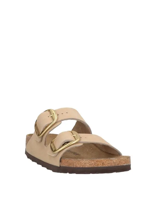 BIRKENSTOCK Arizona Leather Sandals - Beige