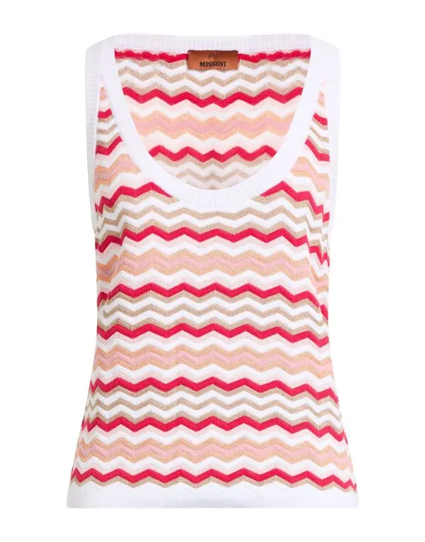 Missoni Intarsia-knit Top - Off White