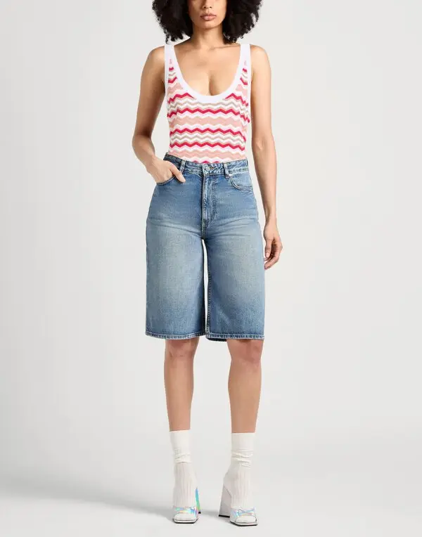 Missoni Intarsia-knit Top - Off White