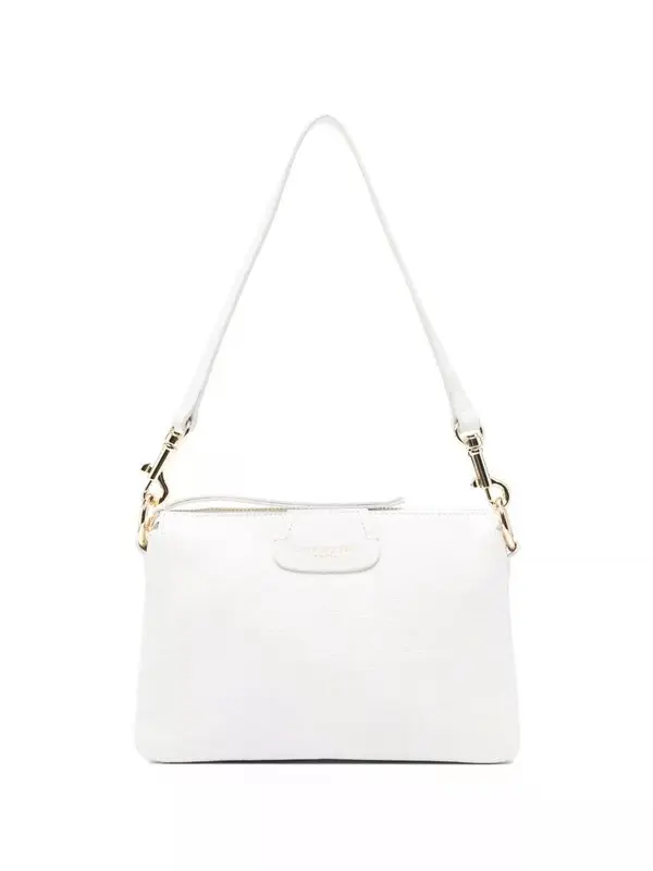 LANCASTER Leather Shoulder Bag - White