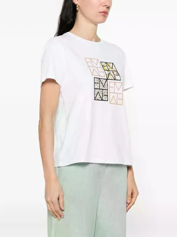 EMME Geometric Print T-shirt
