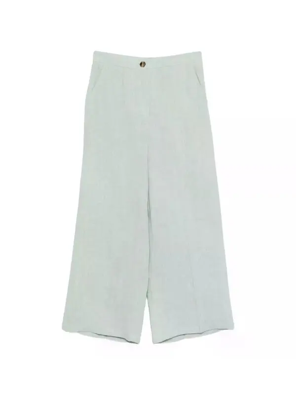 EMME Clava Button Palazzo Pants