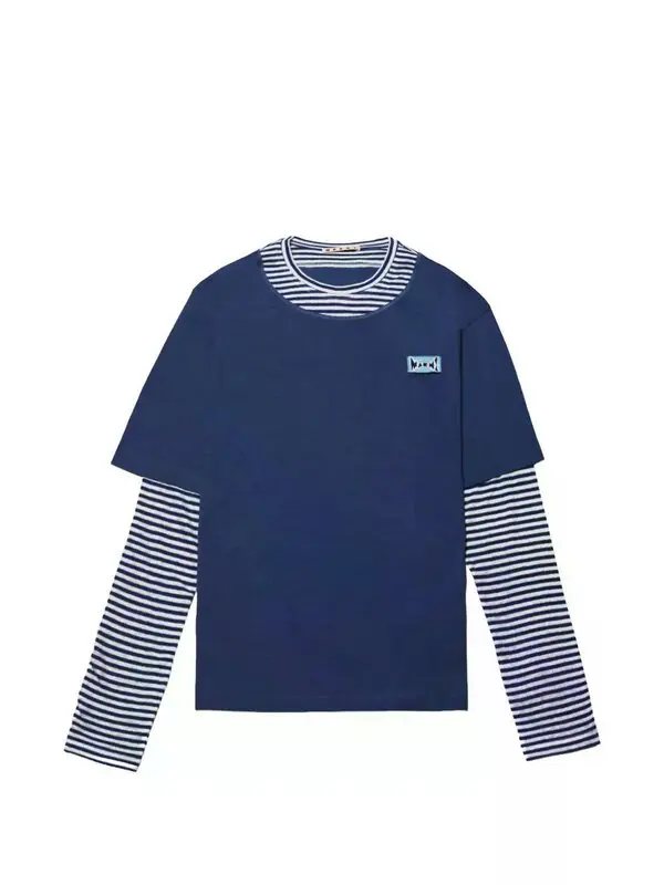 Marni Striped Layered T-shirt
