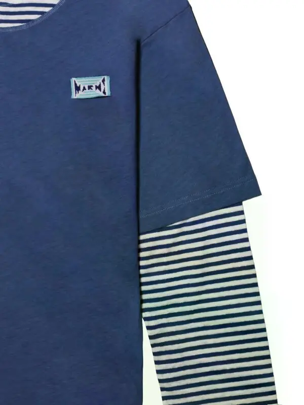 Marni Striped Layered T-shirt
