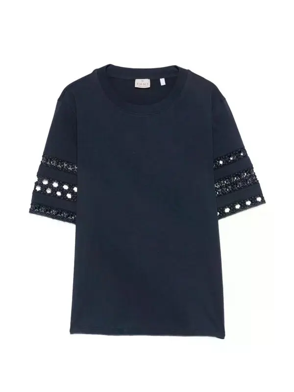 EMME Embellished Sleeve T-shirt