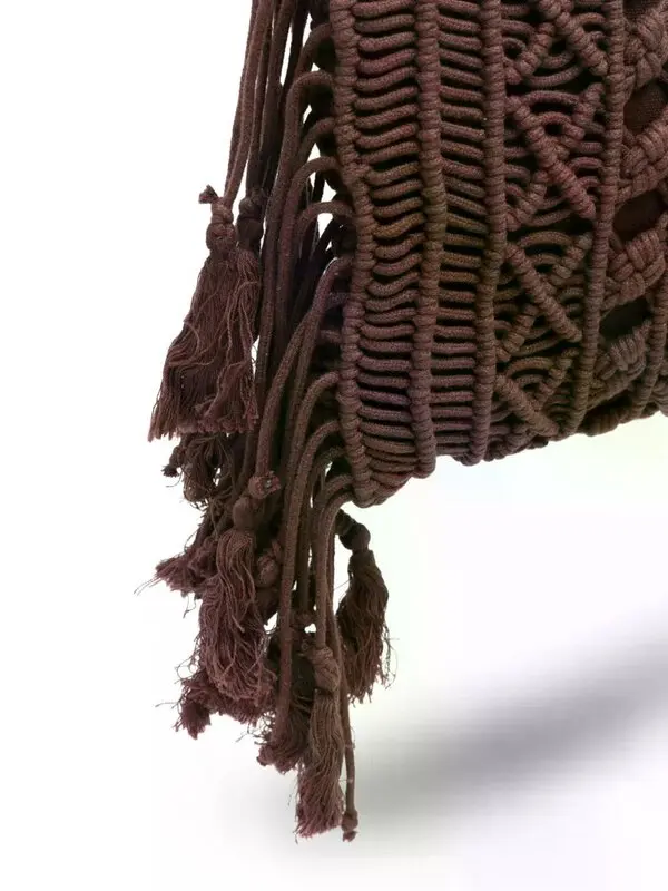 TWINSET Crochet Bag With Fringes