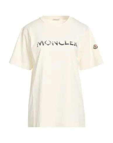 Moncler T-shirt In Cotton - White