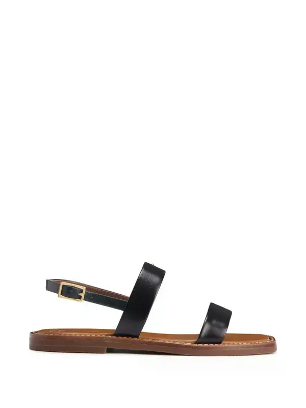 GIUSEPPE ZANOTTI Calf Leather Strap Sandals