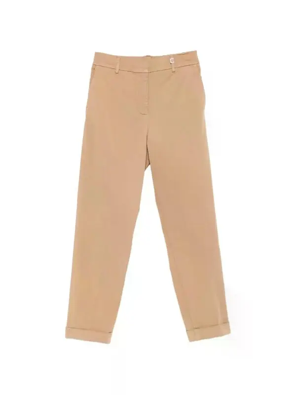 TELERIA ZED Alessia Cuffed Trousers - Brown