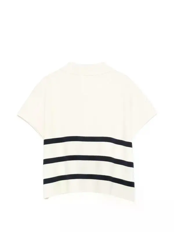 PHILO-SOFIE Striped Button Cardigan