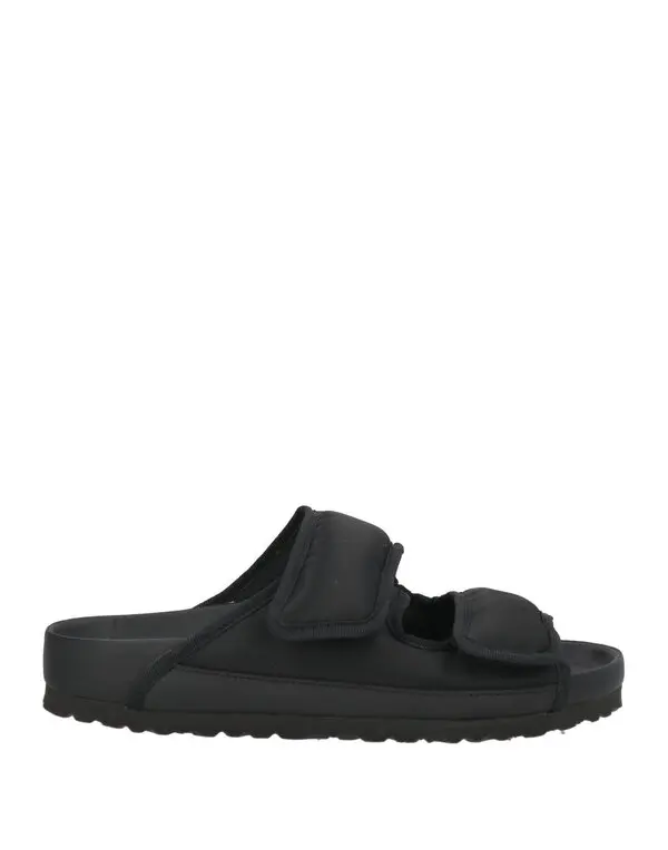 BIRKENSTOCK Textile Fiber Sandals - Black