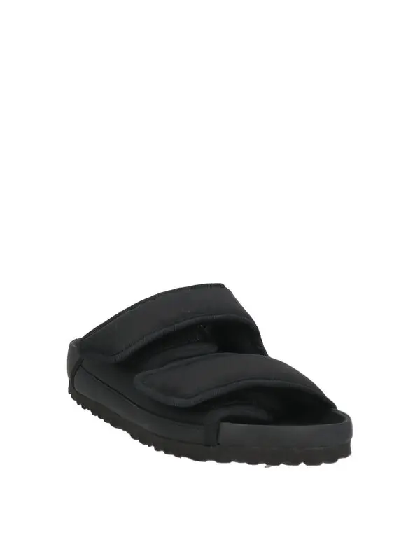 BIRKENSTOCK Textile Fiber Sandals - Black
