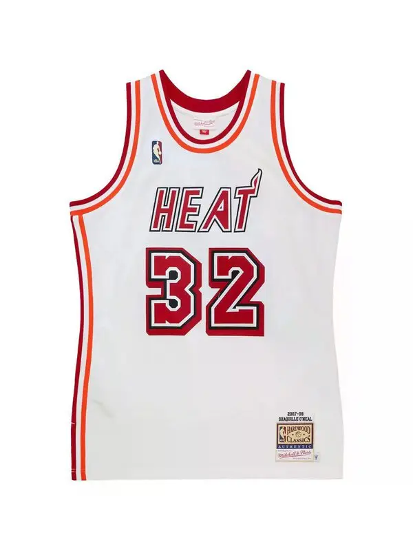 Mitchell & Ness Shaquille O'neal 2007/08 Miami Heat Swingman Jersey