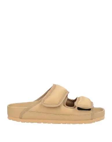 BIRKENSTOCK Sandals Sand Size Textile Fibers, Leather - Beige