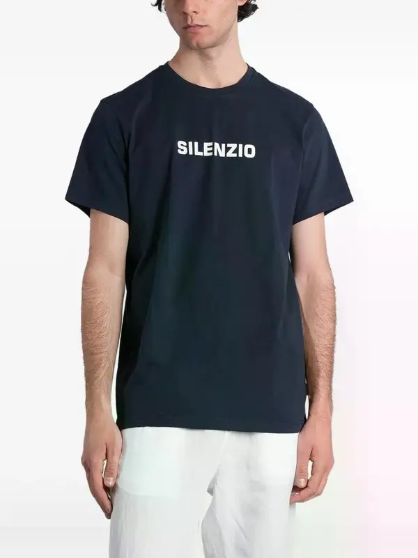 Aspesi Silenzio Round Neck T-shirt - Blue