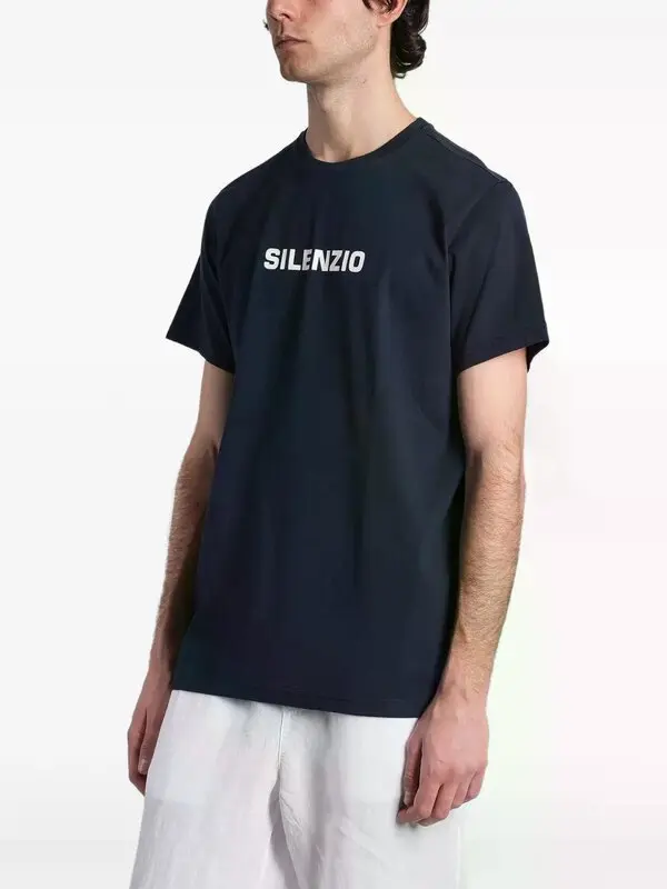 Aspesi Silenzio Round Neck T-shirt - Blue