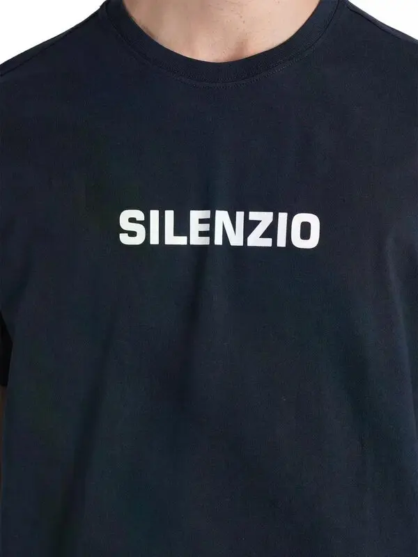 Aspesi Silenzio Round Neck T-shirt - Blue