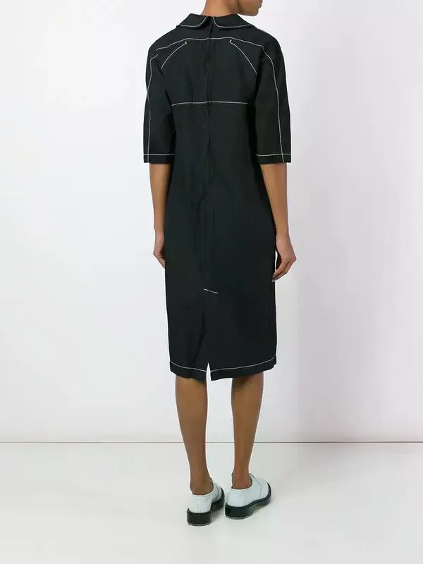 Comme Des Garçons Boxy Fit Collared Dress