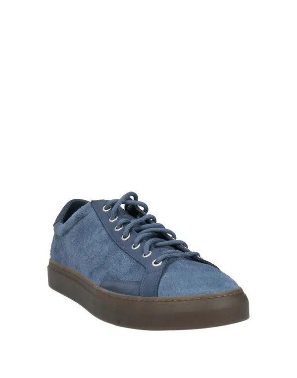Diemme Veneto Low Top Sneakers In Suede - Navy