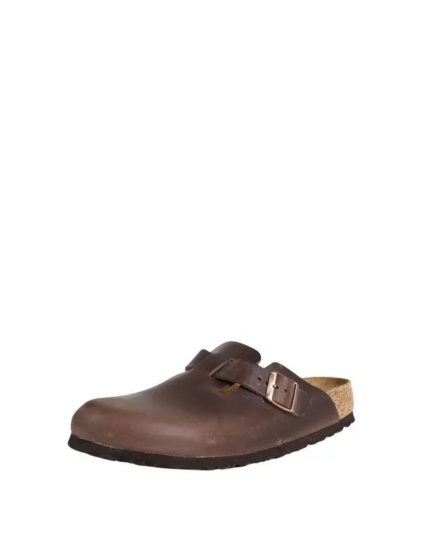 BIRKENSTOCK Leather Clogs