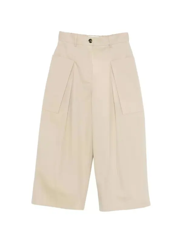 Loewe Pleated Straight Leg Trousers