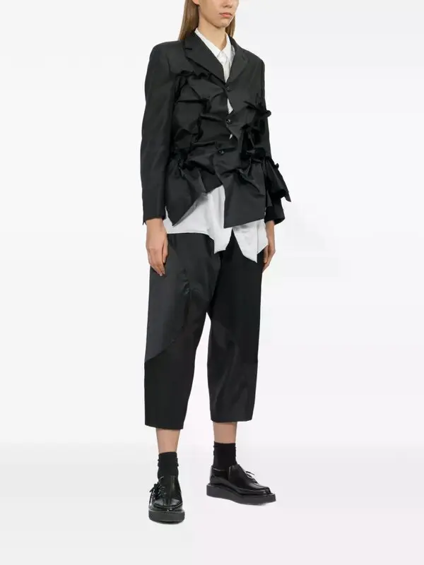 Comme Des Garçons Ruffled Deconstructed Jacket
