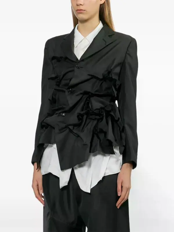 Comme Des Garçons Ruffled Deconstructed Jacket