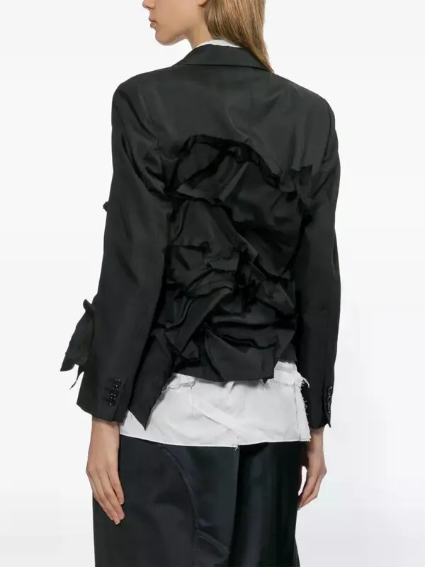 Comme Des Garçons Ruffled Deconstructed Jacket