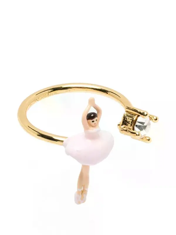 LES NEREIDES Ballerina Fashion Ring - Gold
