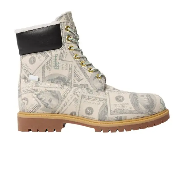 Timberland Supreme X Mm6 Maison Margiela X 6 Inch Premium Waterproof Boot - Cream