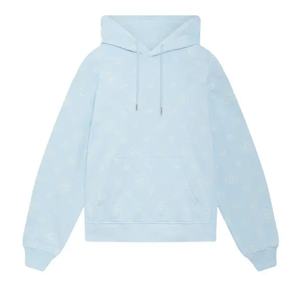 Casablanca Applique Monogram Hooded Sweatshirt