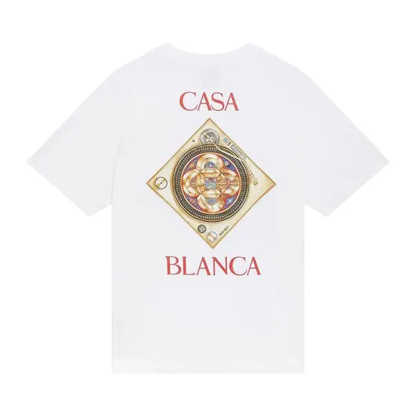 Casablanca Plafond Orne De Musique Classic T-shirt - White