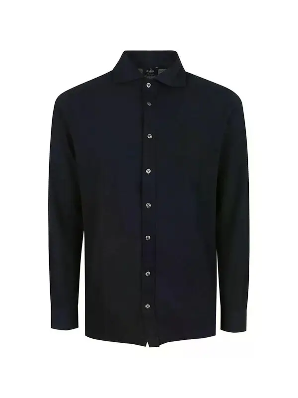 BARBA NAPOLI Buttoned Shirt - Blue