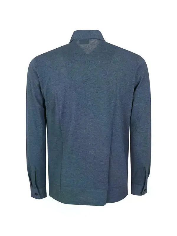 BARBA NAPOLI Buttoned Shirt - Blue