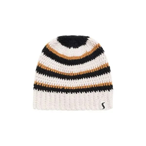StÜssy Stripe Knit Skullcap - Grey
