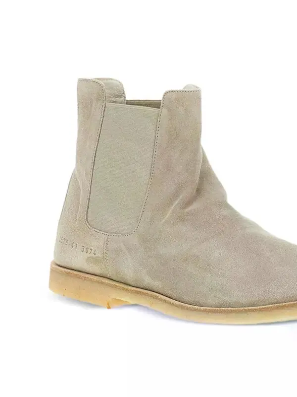 COMMON PROJECTS Leather Chelsea Boots - Neutrals