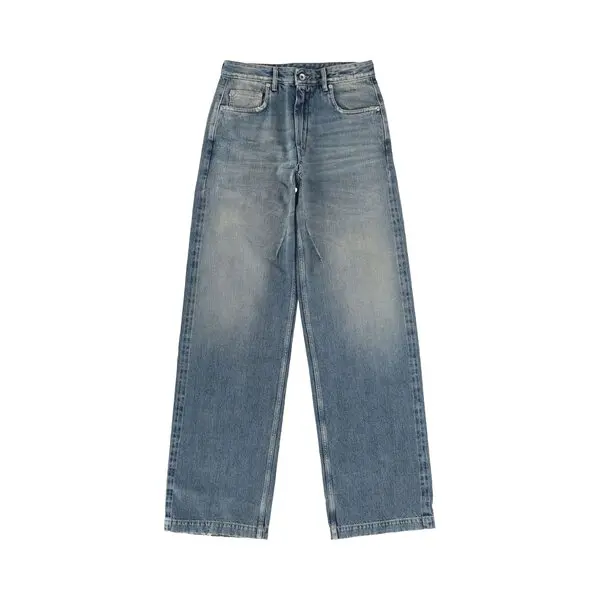 Rick Owens Denim Geth Jeans - Blue