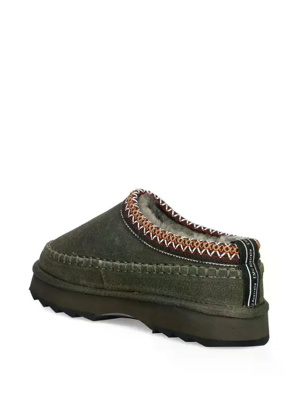 EMU AUSTRALIA Sharky Adventure Scuff Slippers - Green