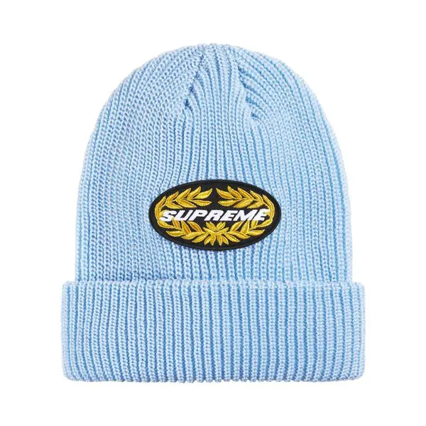 帽子 Supreme Brushed Stripe Beanie Light Blue Buy Supreme Brushed Stripe Beanie 'Light Blue' - FW24BN18 LIGHT