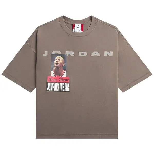 JORDAN J Ih Above Short-sleeve Tee - Grey