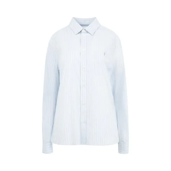 Saint Laurent Popeline Shirt - Blue