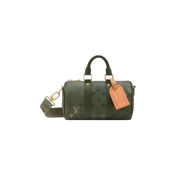 LOUIS VUITTON Keepall Bandoulière 25 - Green