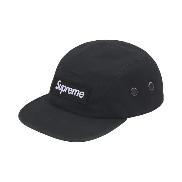 Supreme Military Camp Cap - Black