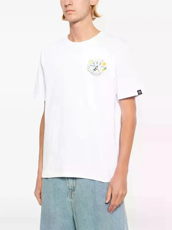 AGNES B. Logo-print T-shirt