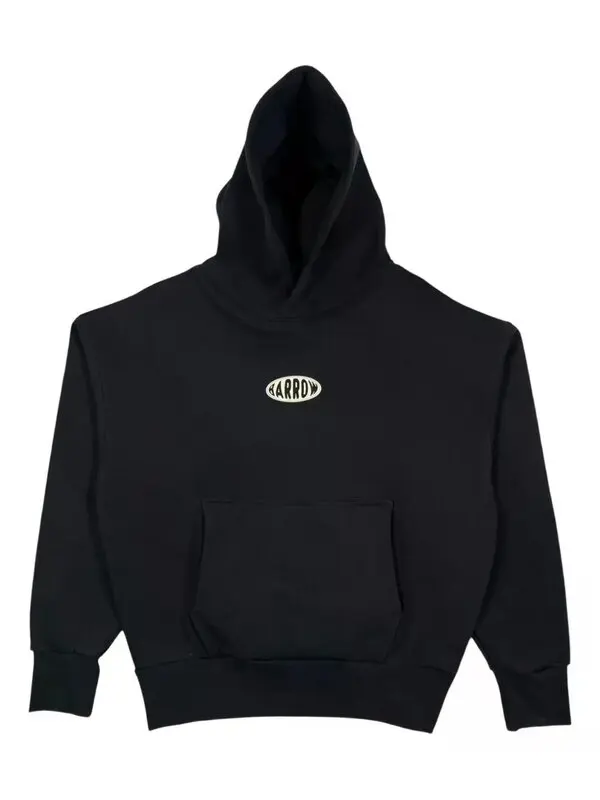 BARROW Logo-print Hoodie - Black