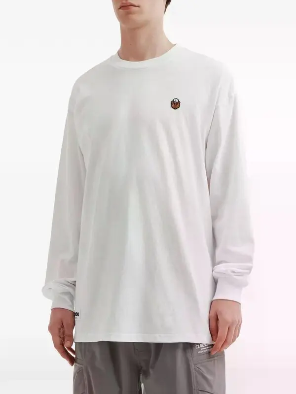 CHOCOOLATE Logo-patch Long-sleeve T-shirt